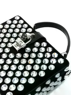 Dolce & Gabbana Rhinestone Embellished Hard Box Bag