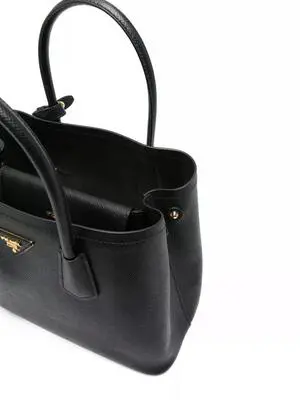 Prada Saffiano Tote Bag - Black