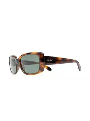 Ray-ban Rectangle Frame Tortoiseshell Sunglasses