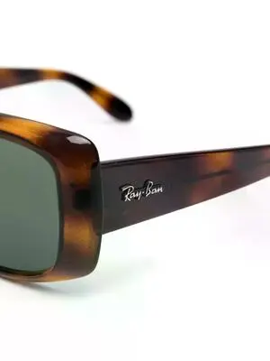Ray-ban Rectangle Frame Tortoiseshell Sunglasses