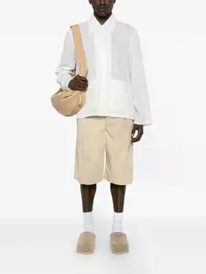 LEMAIRE Pleated Bermuda Shorts