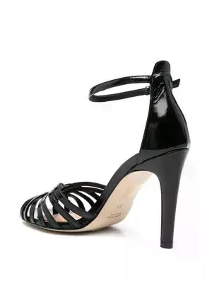 THE SELLER 100mm High Heel Leather Sandals