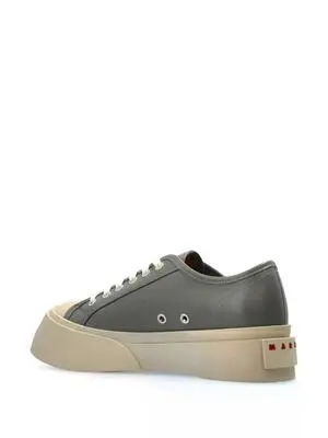 Marni Pablo Lace Up Platform Sneakers - Grey