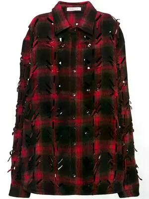 JUNTAE KIM Laser-slashed Shirt