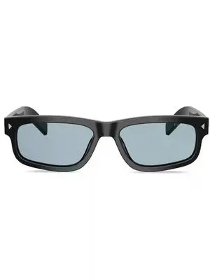 Prada Logo-plaque Sunglasses - Black