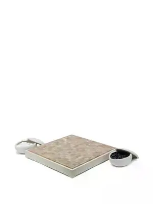 Brunello Cucinelli Wooden Go Game Set - Neutrals
