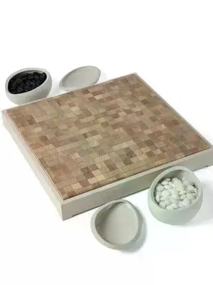 Brunello Cucinelli Wooden Go Game Set