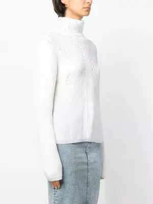 GENNY Stud-embellished Wool Jumper