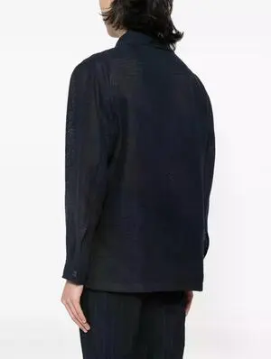Tagliatore Textured Finish Button-down Jacket