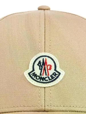 Moncler Moncler Gabardine Baseball Cap Neutrals