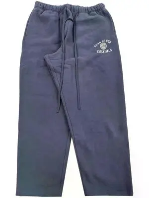 Fear Of God Logo-print Sweatpants - Blue