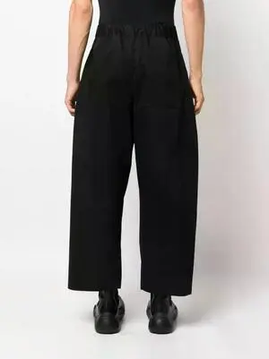 SAGE NATION Box-pleat Wide-leg Trousers