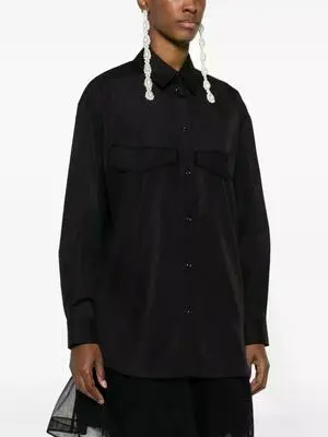 Simone Rocha Appliqué Detail Shirt