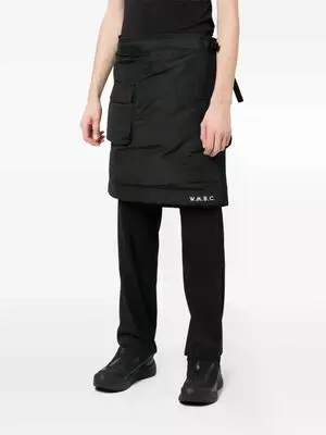 WHITE MOUNTAINEERING Wrap Cargo Skirt - Black