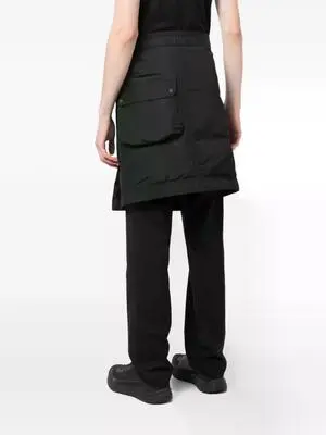 WHITE MOUNTAINEERING Wrap Cargo Skirt - Black
