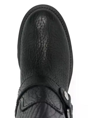 Miu Miu Leather Ankle Boots