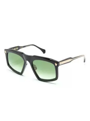 T HENRI EYEWEAR Square Frame Sunglasses - Black