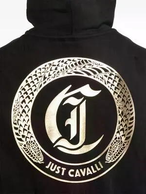Just Cavalli Logo-print Hoodie