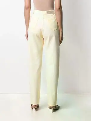 Alberta Ferretti Faded Tapered Jeans