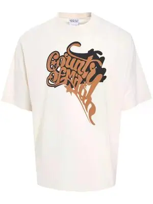 County Of Milan Pattern T-shirts For Men