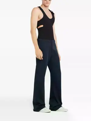 COURREGES Bootcut Track Pants - Blue