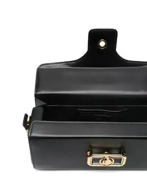 LANVIN Medium Pencil Cat Leather Bag With Signature Motif