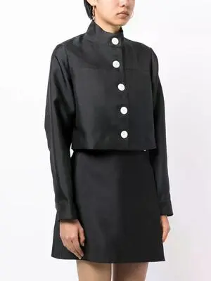 LEE MATHEWS Penny Cropped Shirt Jacket