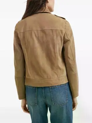 Brunello Cucinelli Leather Jacket