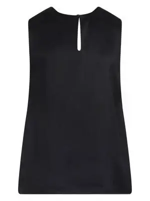 TOM FORD Sleeveless Satin Top