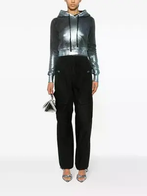 DIESEL® F-slimmy Cropped Hoodie