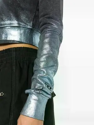 DIESEL® F-slimmy Cropped Hoodie