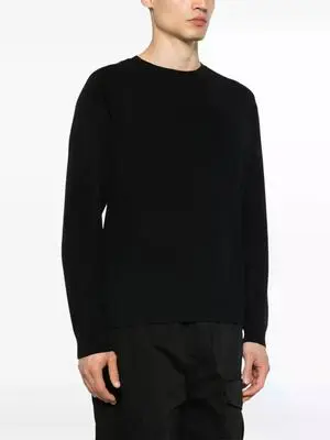 C.P. COMPANY Ribbed Crew Neck Long Sleeve Sweater