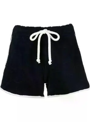 Jacob Cohen Logo-embossed Cotton Shorts
