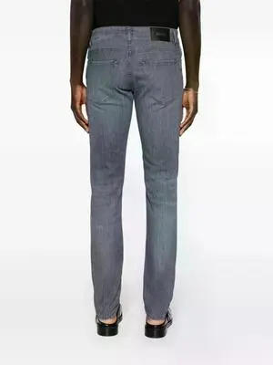 BOSS Mid-rise Slim-fit Jeans - Grey