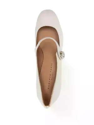 Roberto Festa 95mm Leather Mary Jane Pumps