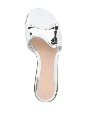 GIANVITO ROSSI Lucrezia Patent-leather Sandals