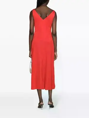 LANVIN Appliqué Detail Midi Dress