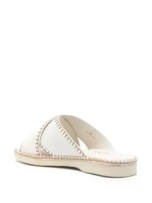 Hogan H660 Leather Sandals