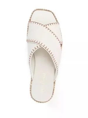 Hogan H660 Leather Sandals