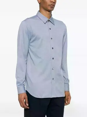 Brioni Long-sleeves Cotton Shirt