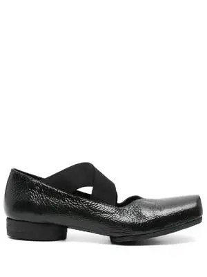 UMA WANG Patent Ballet Flats With Elastic Strap