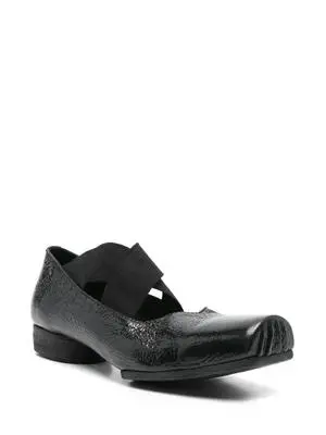 UMA WANG Patent Ballet Flats With Elastic Strap