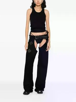 Coperni Organic Cotton Ribbed Tank Top