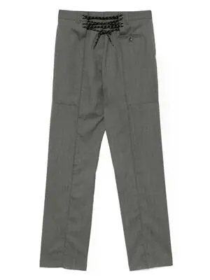 Martine Rose Tailored Straight-leg Trousers - Grey