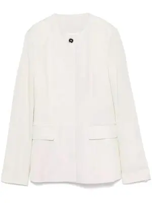 TOTEME Collarless Cinched Jacket