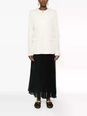 TOTEME Collarless Cinched Jacket