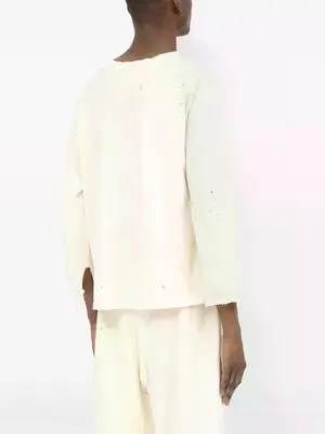 MAISON MARGIELA Handwritten Cotton Sweatshirt