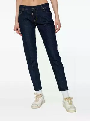 Dsquared2 Jennifer Jeans Skinny Fit, Low Rise Denim