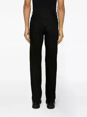Etro Jacquard Slim-fit Jeans - Black