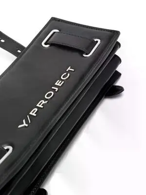 Y/project Accordion Leather Shoulder Bag